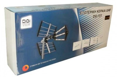 Κεραίες: DV-151 ΕΞΩΤΕΡΙΚΗ ΚΕΡΑΙΑ UHF LTE